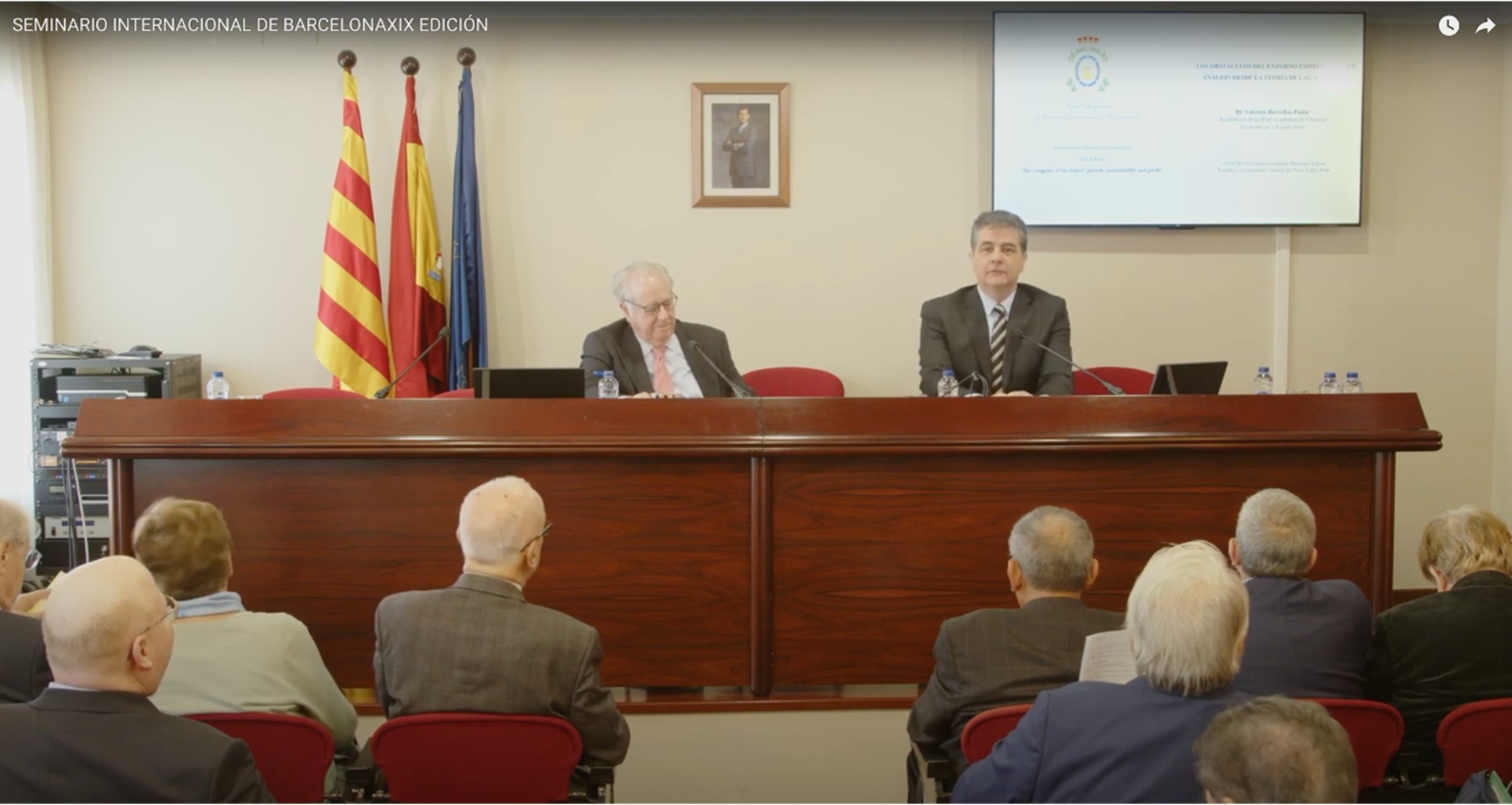 Dr. Luciano Barcellos-Paula participa en Solemne Acto Académico sobre ...