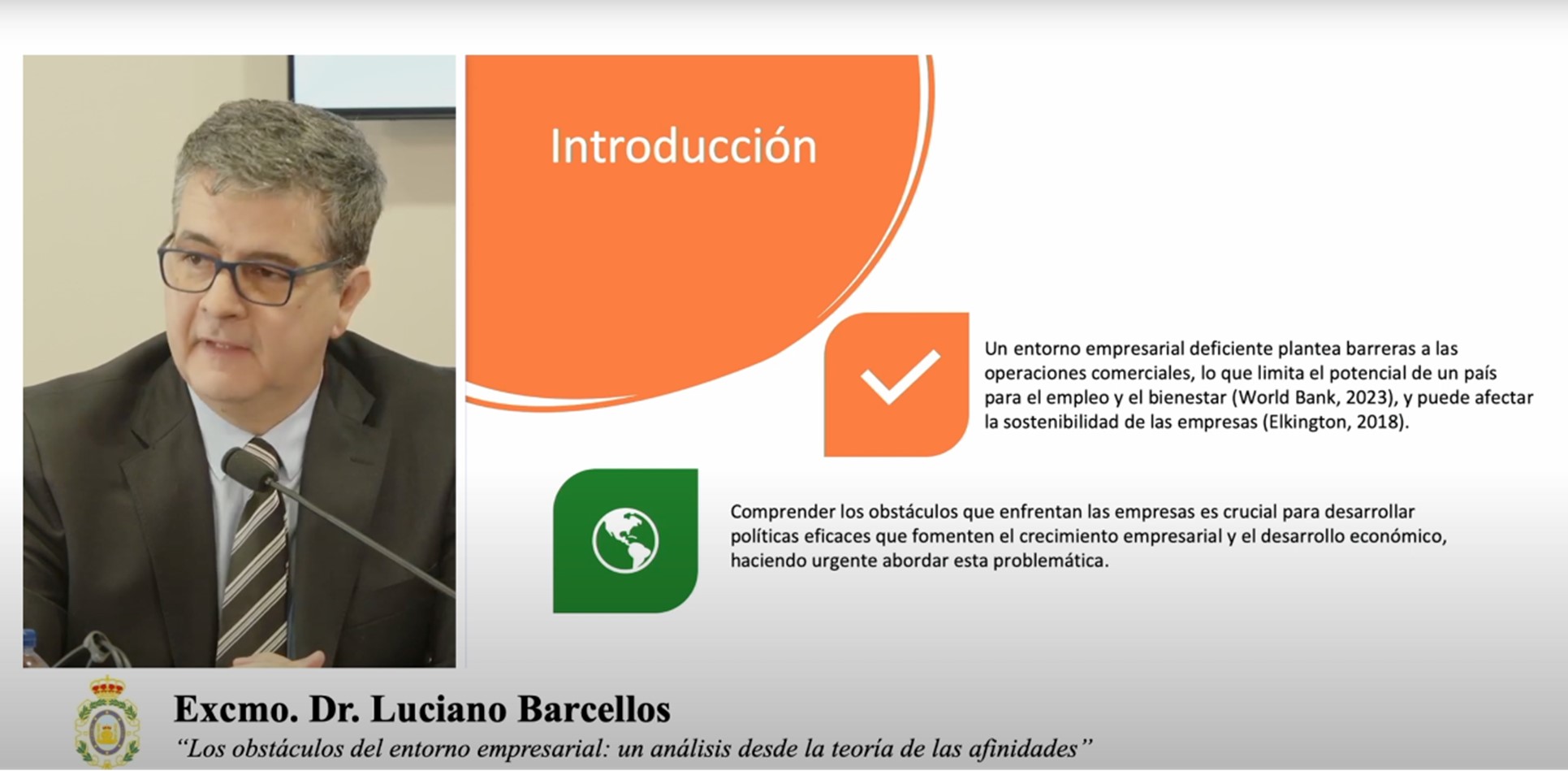 Dr. Luciano Barcellos-Paula participa en Solemne Acto Académico sobre ...